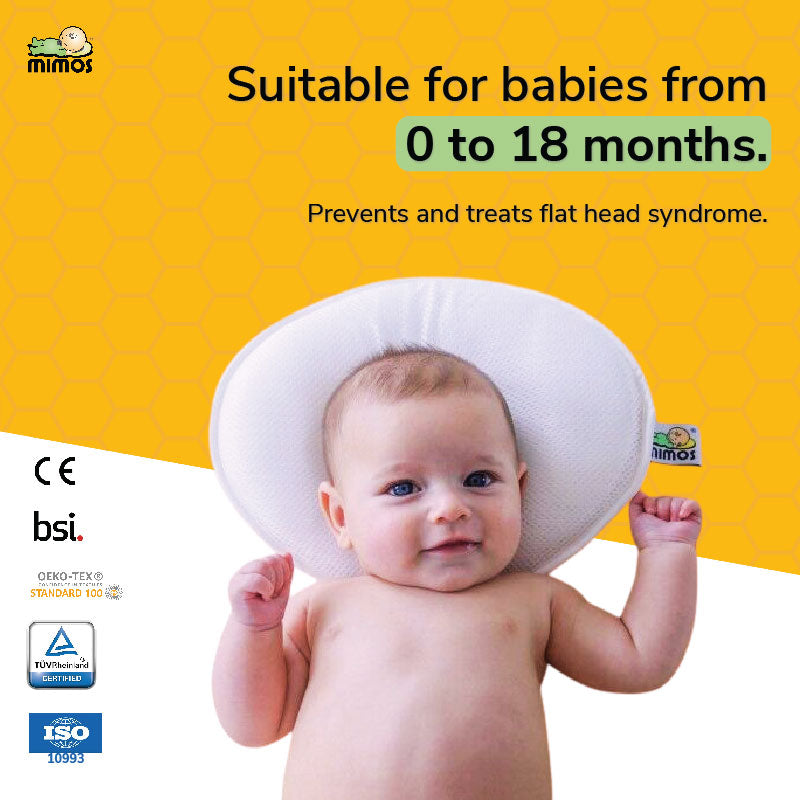 Mimos Pillow | Clinically Proven Baby Pillow for Plagiocephaly – Mimos ...